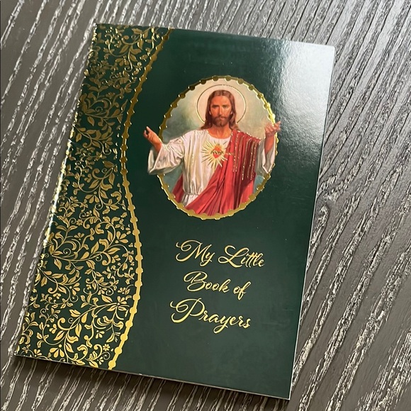 Other | Green And Gold Mini Prayer Book | Poshmark